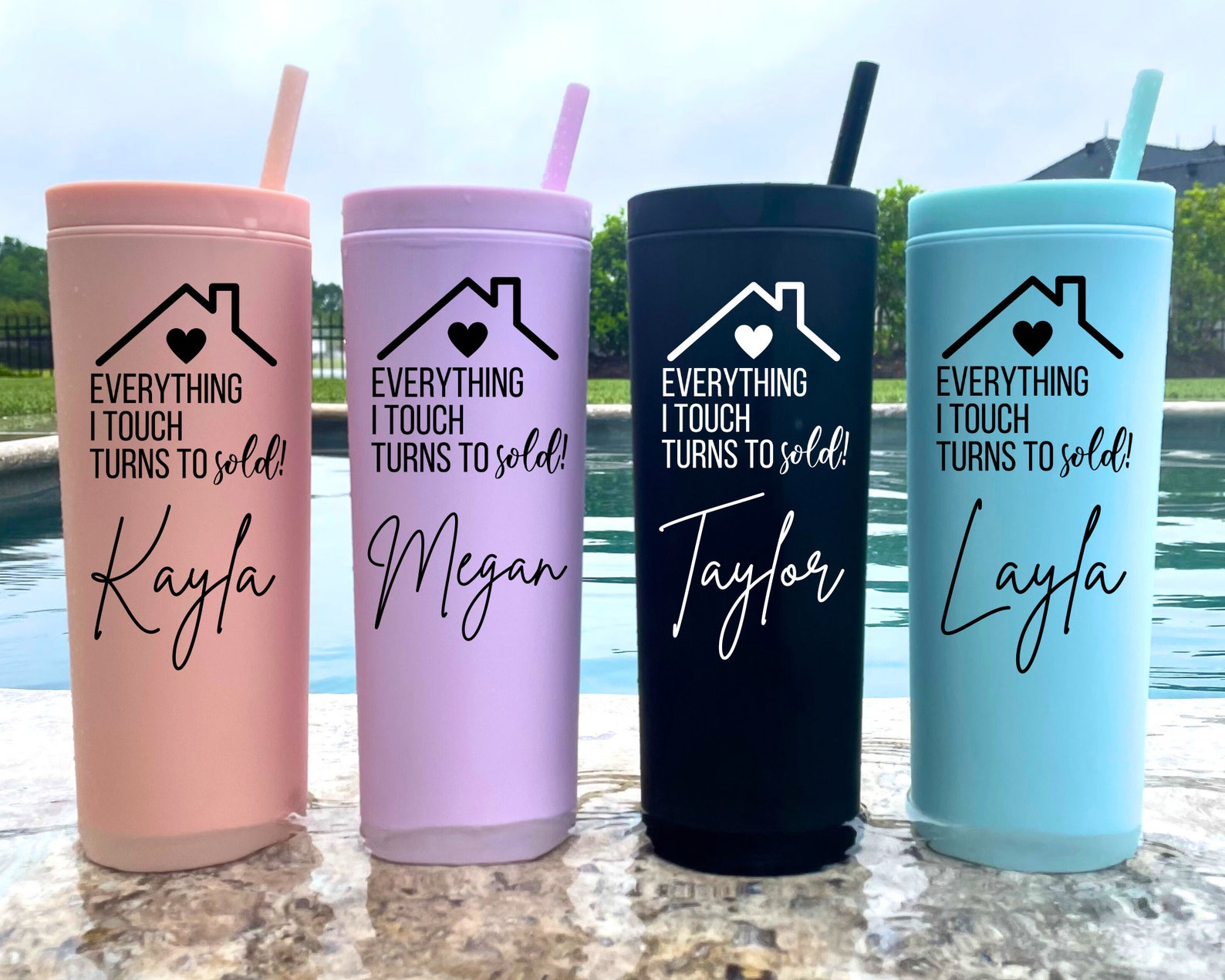 Personalized Realtor Gifts for Agents, Realtor Tumbler, Real Estate ...