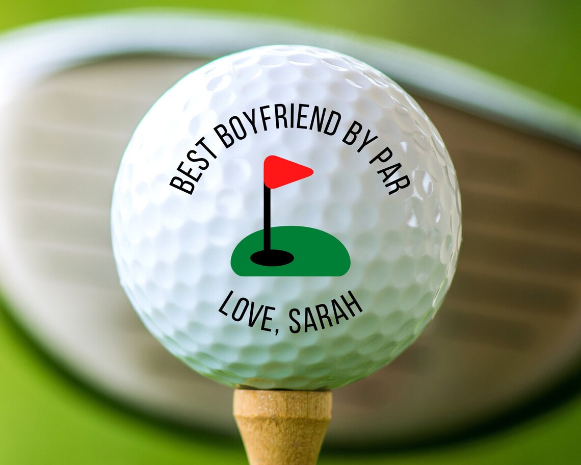 Best Husband by Par Golf Ball, Valentines Day Golf Gift, Best Boyfriend ...