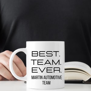 Best Team Ever Mug, Project Team Gift, Project Managers, Present for ...