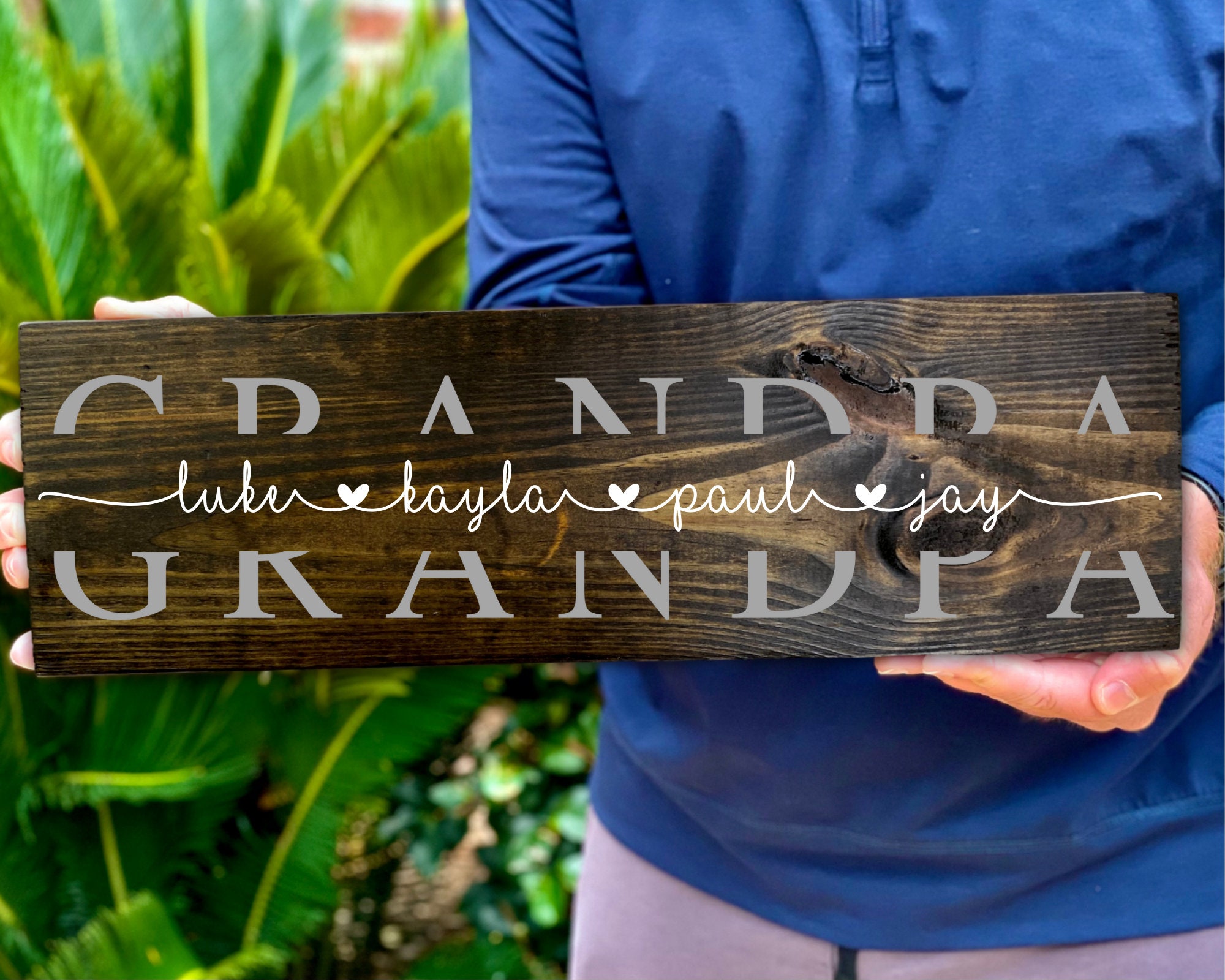 Grandpa Fathers Day Gift Grandpa Sign Gift for Grandpa Sign - Etsy
