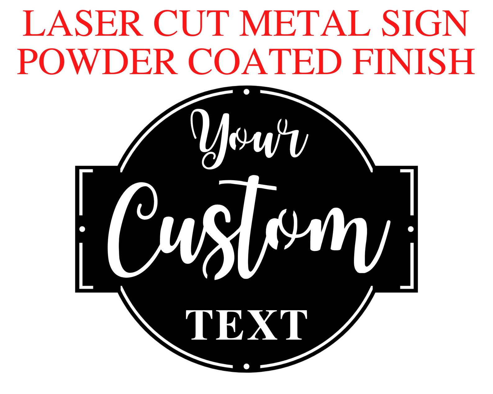 Custom Metal Sign Personalized Metal Sign Metal Signs - Etsy