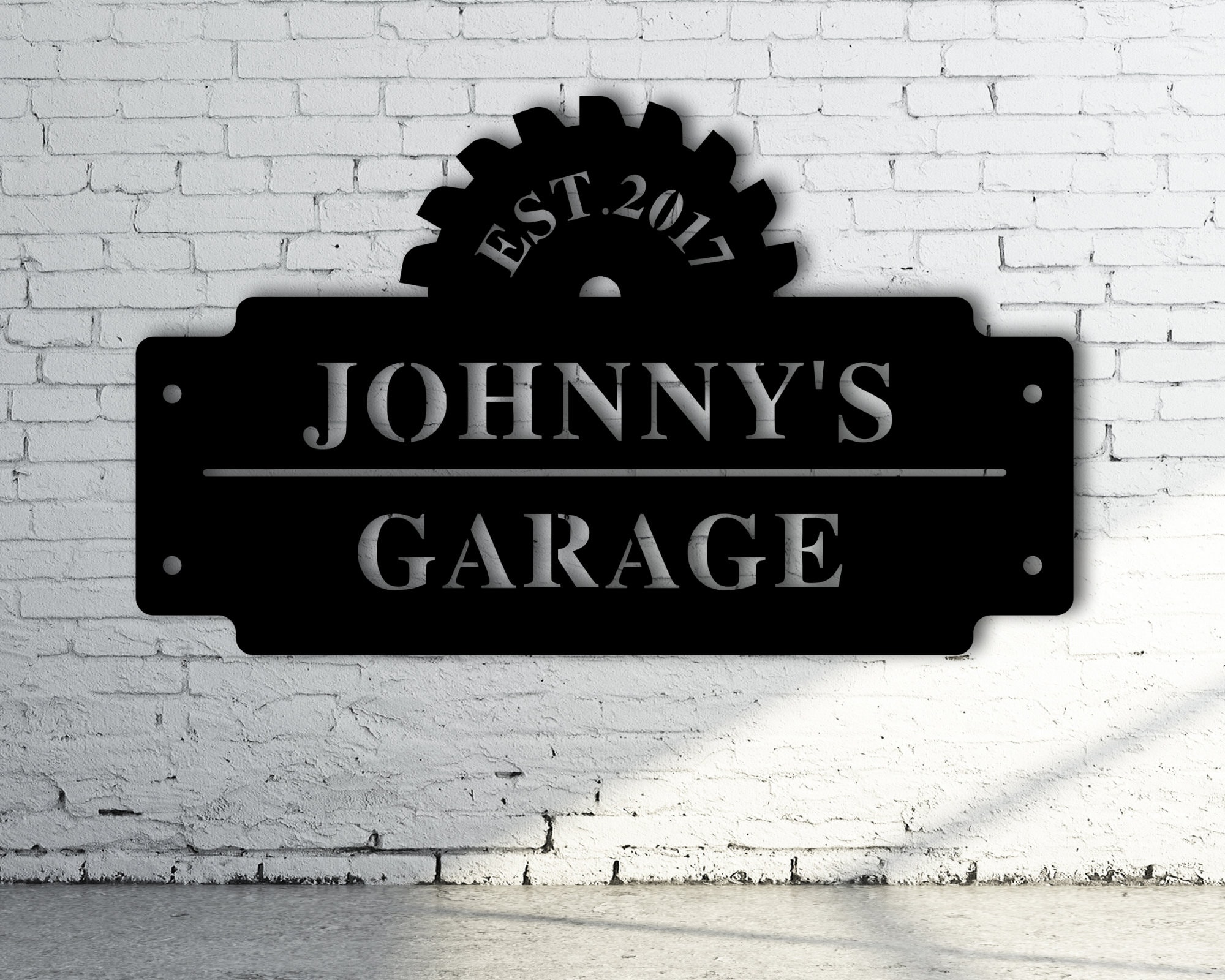 Personalized Garage Sign Custom Shop Sign Personalized Gift - Etsy