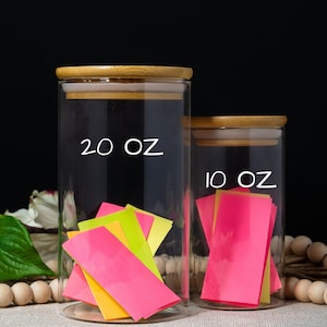 Personalized Love You Because Jar, Personalized Love Notes Jar, DIY ...