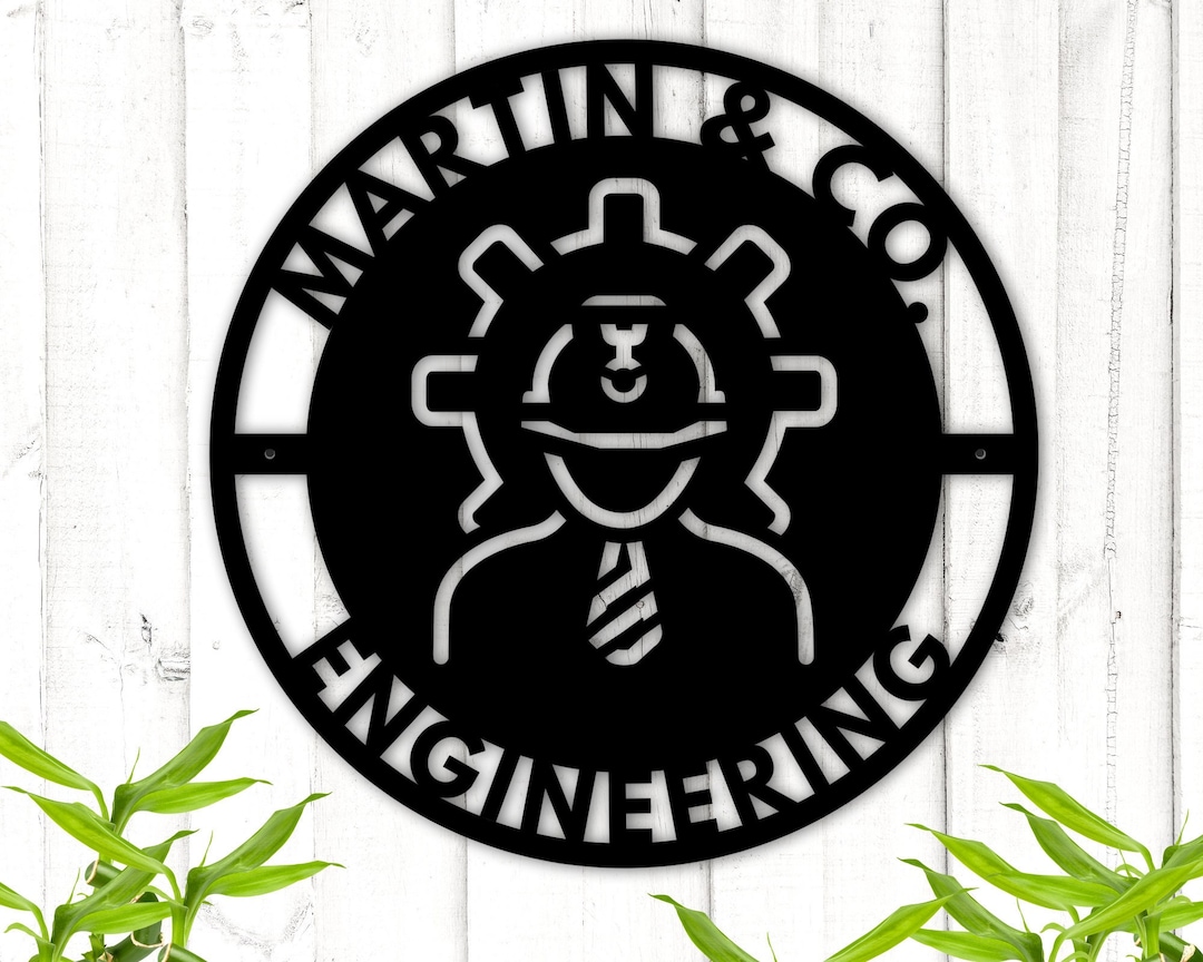 Custom Engineer Metal Sign, Engineer Gifts, Engineering Graduation Gift ...