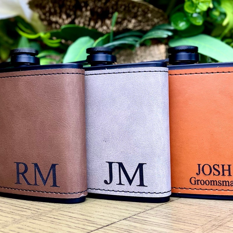 Groomsmen Flasks - Etsy