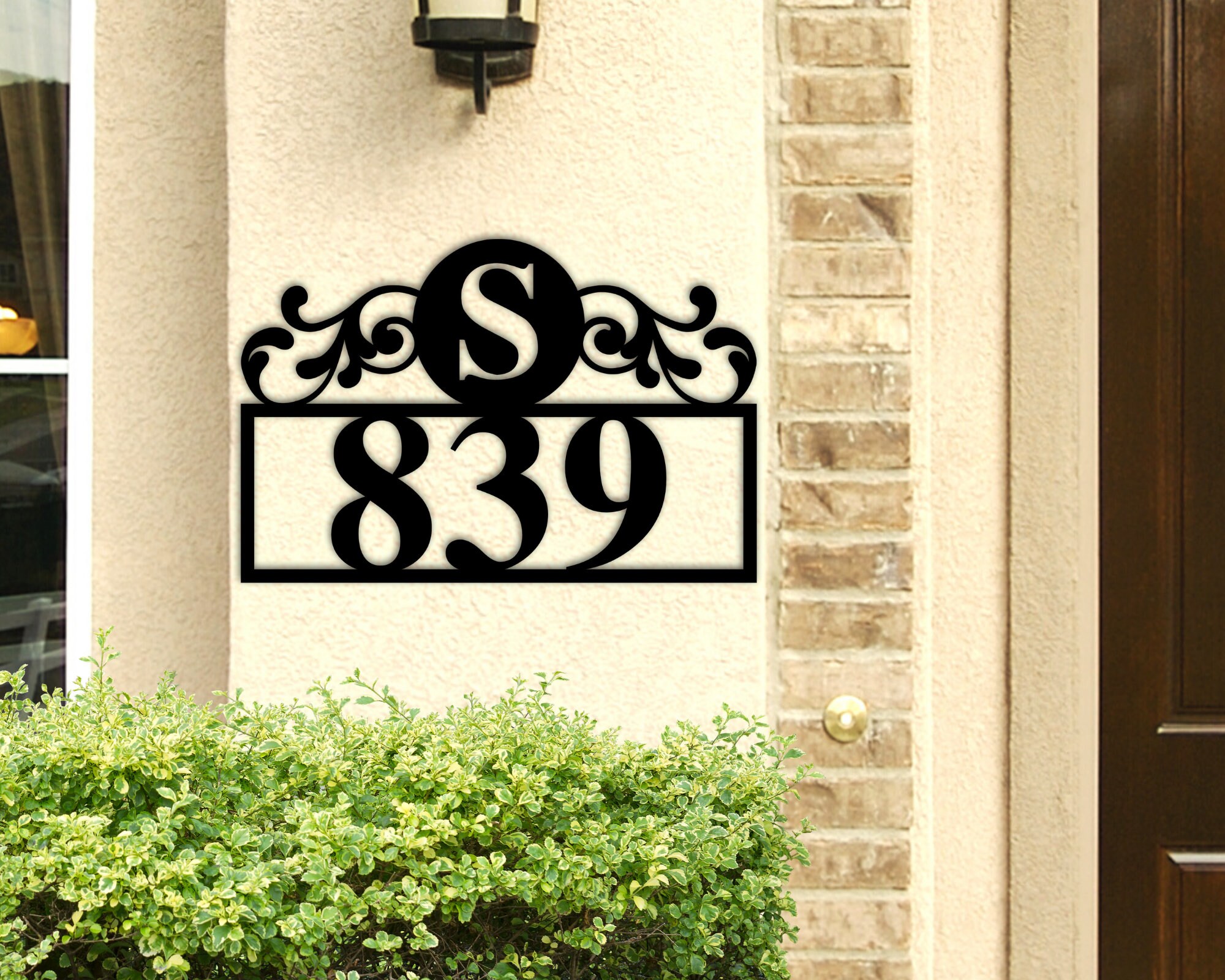 Personalized Address Sign Metal Address Sign for House Number - Etsy
