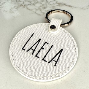 Diaper Bag Name Tag, Backpack Name Tag, Custom Name Keychain ...