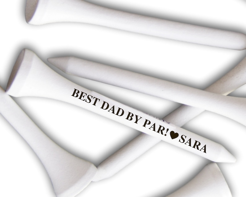 Personalized Laser Engraved Golf Tees, Custom Engraved Wood Golf Tees ...