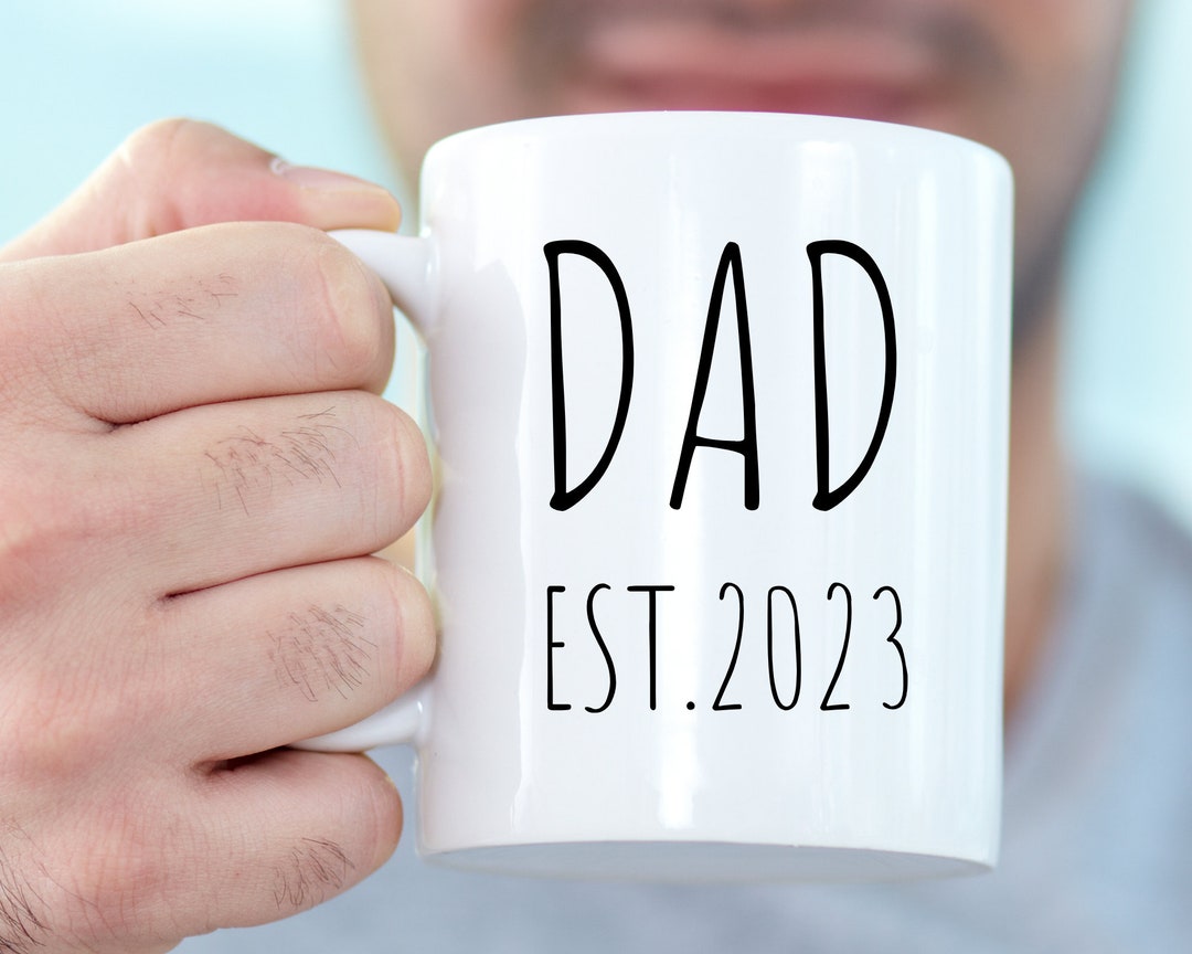 New Dad Gift, New Dad Gift From Wife, Dad Gift With Established Date ...