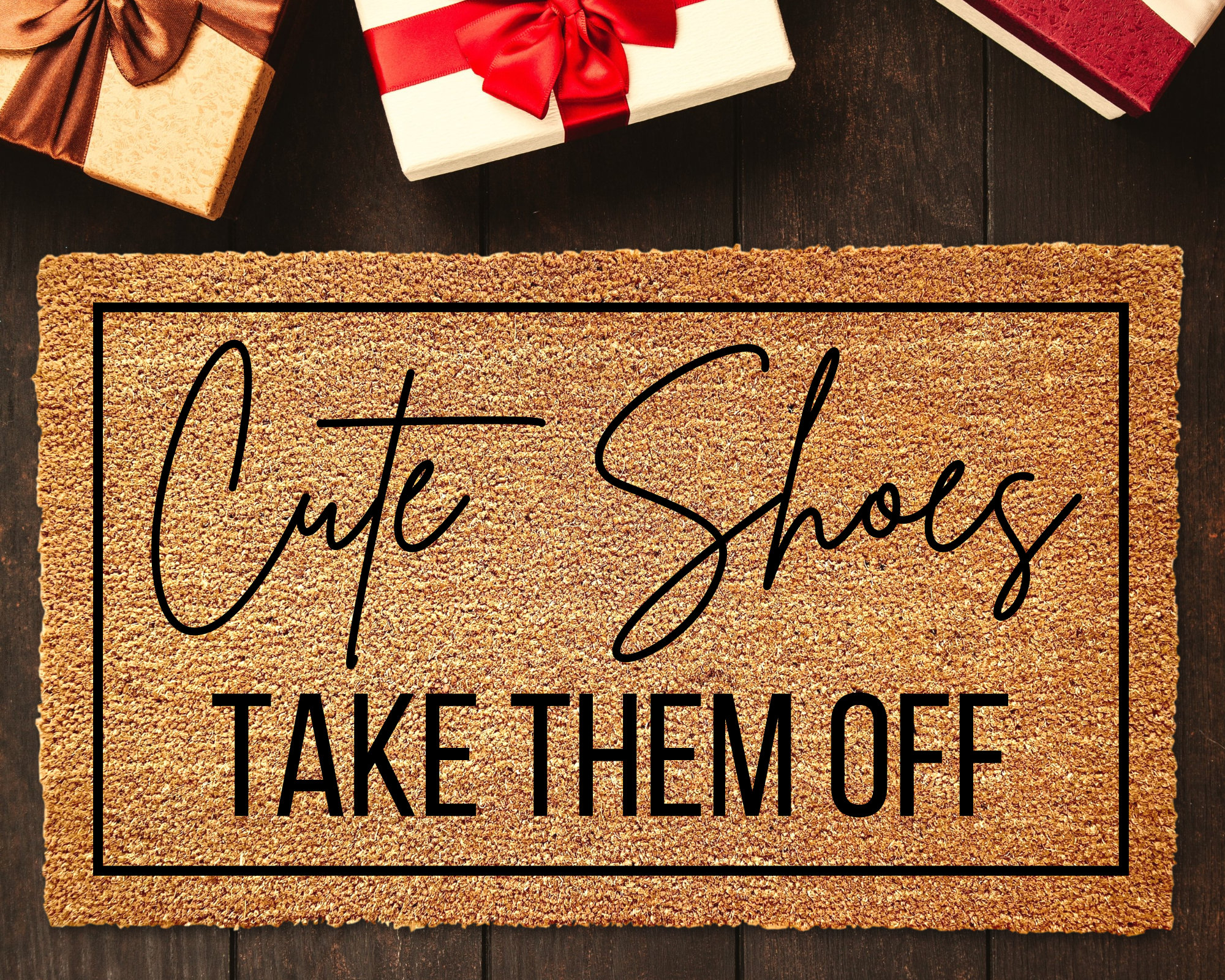 Cute Shoes Take Them off Door Mat Funny Door Mat Doormat - Etsy