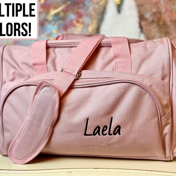 Monogrammed Overnight Bag Girl - Etsy
