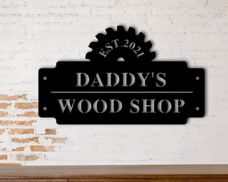 Personalized Garage Sign Custom Shop Sign Personalized Gift - Etsy