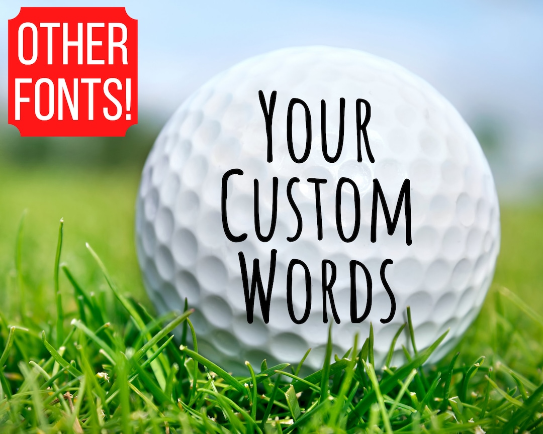 Custom Golf Balls,personalized Golf Balls,customized Golf Balls, Custom ...