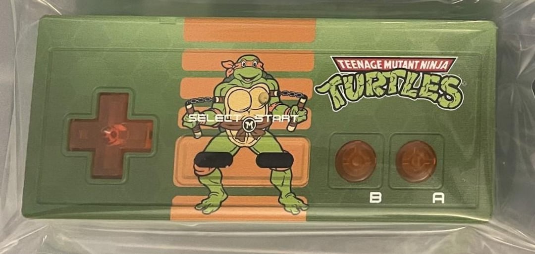 Custom Uv Printed TMNT Michelangelo Controller Shell - Etsy