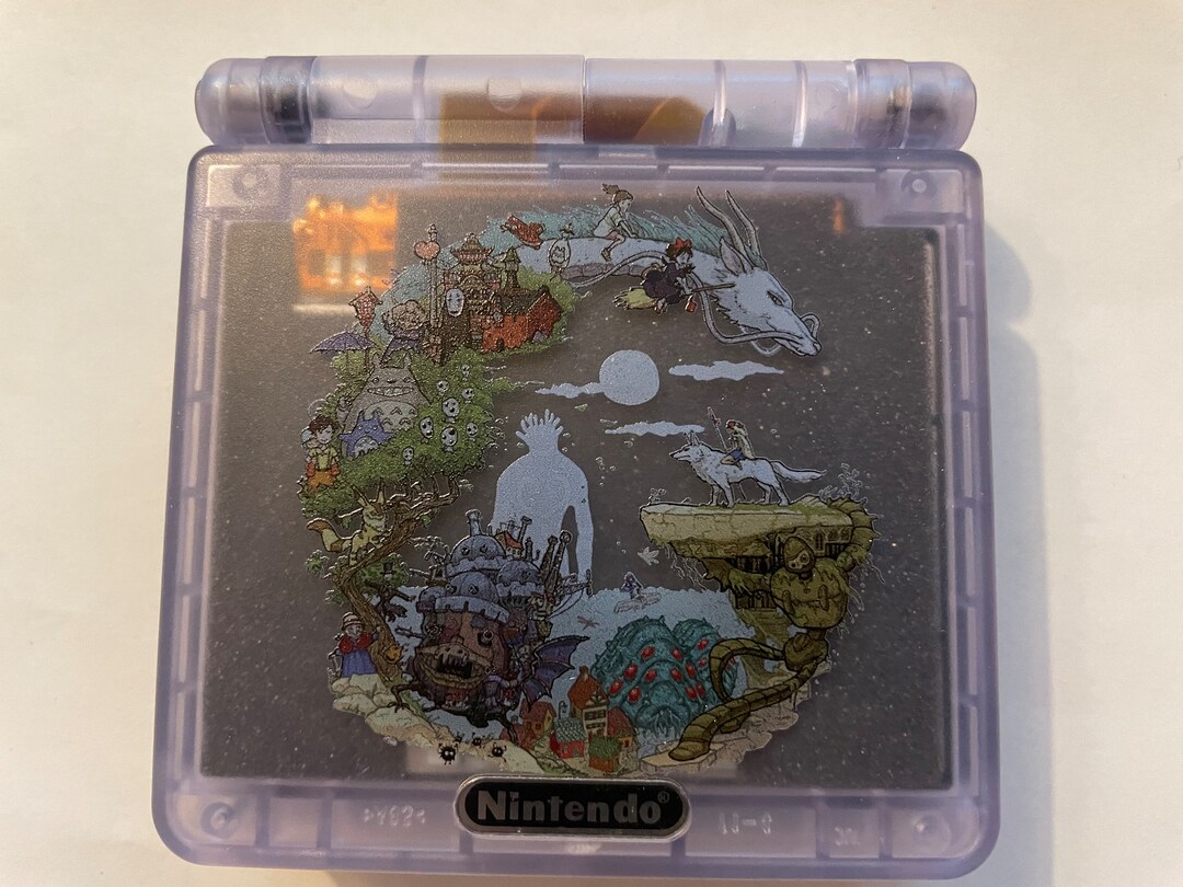 Custom Uv Printed Gameboy Advance Sp - Etsy