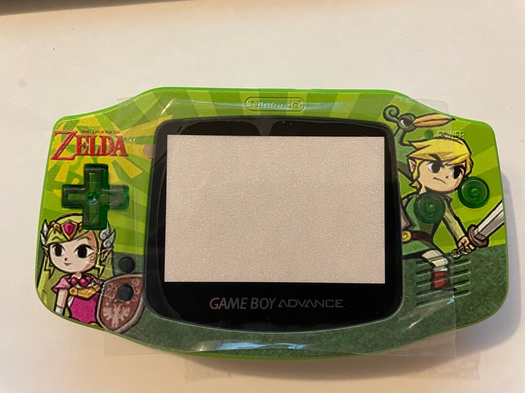 Custom Uv Printed Zelda GBA Shell - Etsy