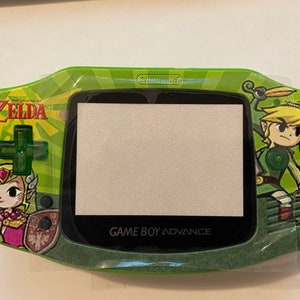 Custom Uv Printed Zelda GBA Shell - Etsy