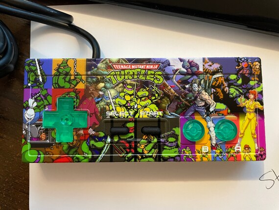 Custom Uv Printed TMNT Nes Controller - Etsy