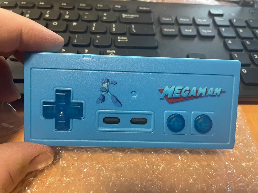 Custom Uv Printed Mega Man Nes Controller Shell - Etsy