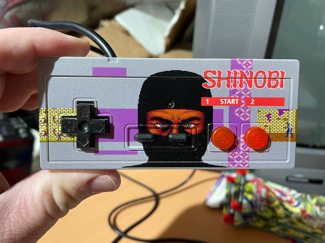 Custom Sega Master System Shinobi Controller - Etsy