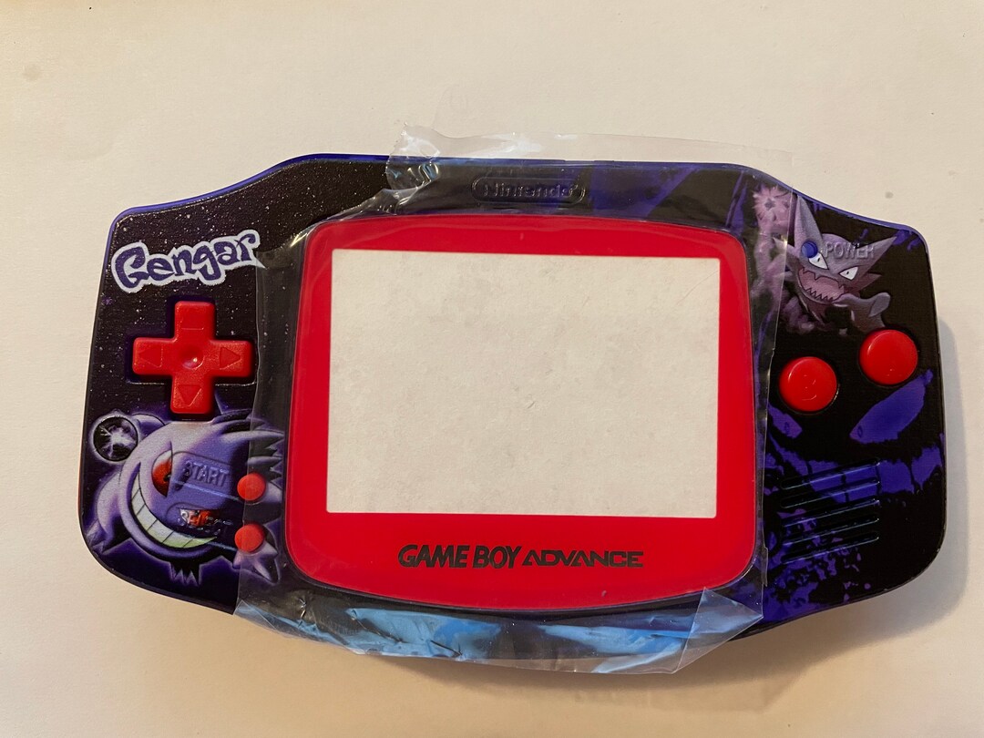 Custom Uv Printed Gengar GBA Shell - Etsy