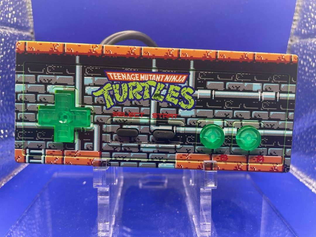 Custom Uv Printed TMNT Nes Controller - Etsy