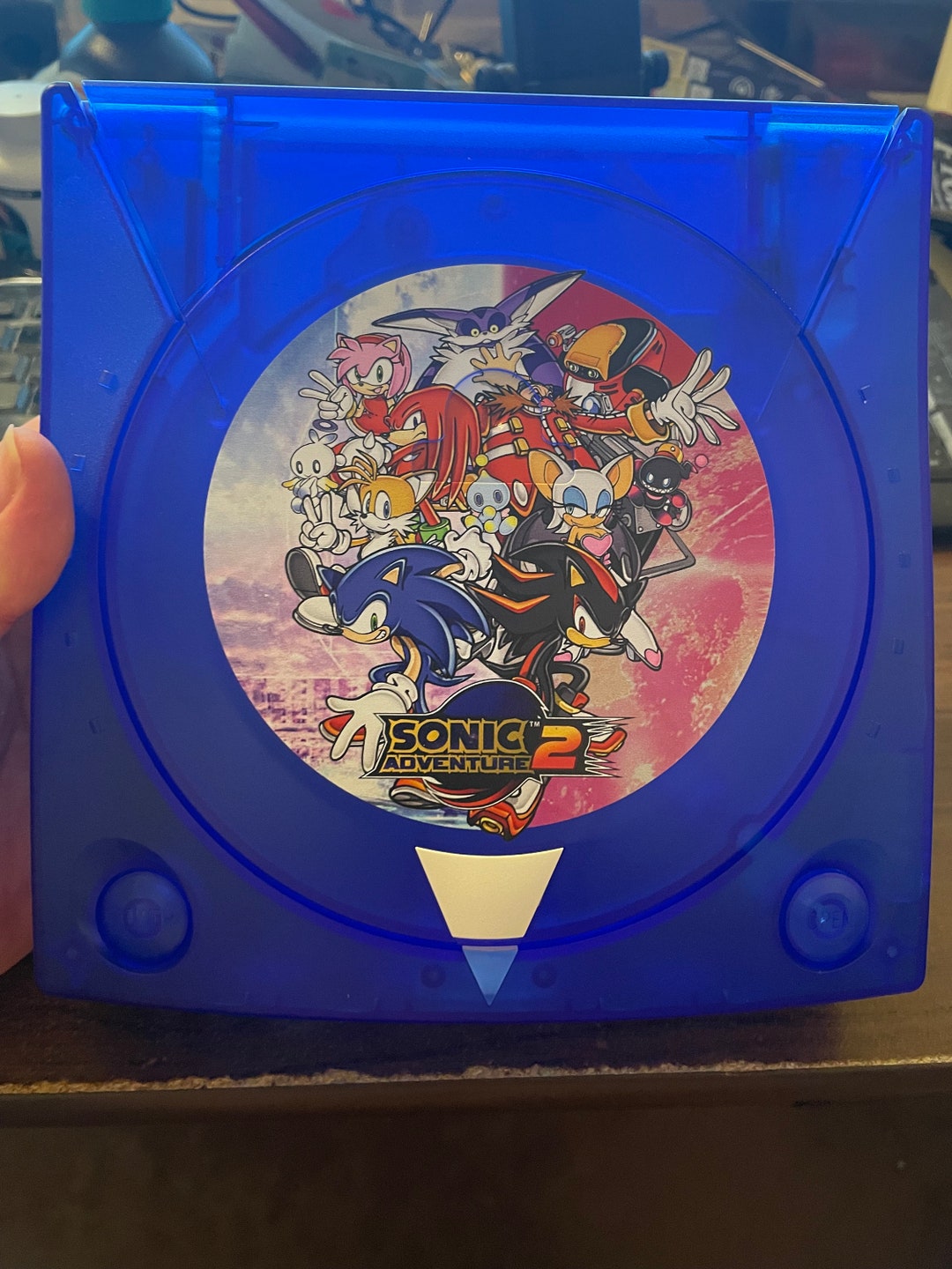 Custom Uv Printed Sonic Adventure 2 Dreamcast Shell - Etsy