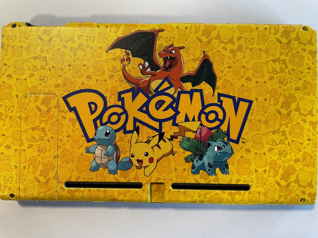 Custom Pokemon Switch Back Shell - Etsy