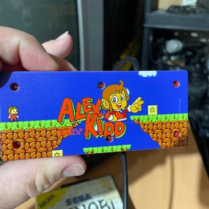 Custom Uv Printed Sega Master System Alex Kidd Controller - Etsy