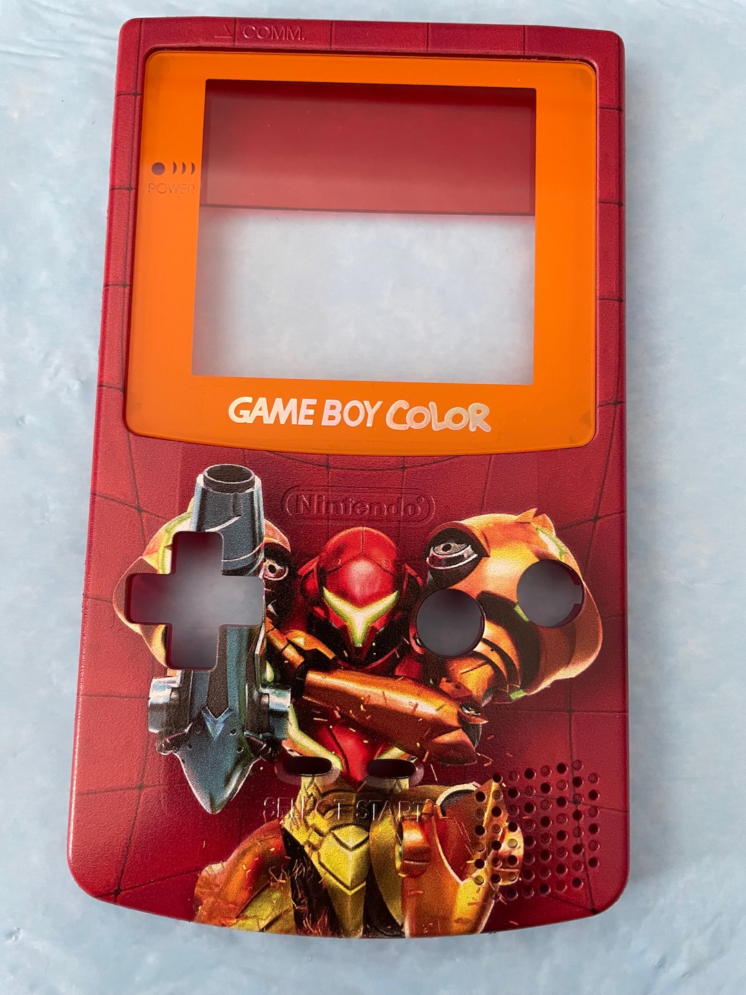 Custom Uv Printed Metroid Gameboy Colour - Etsy