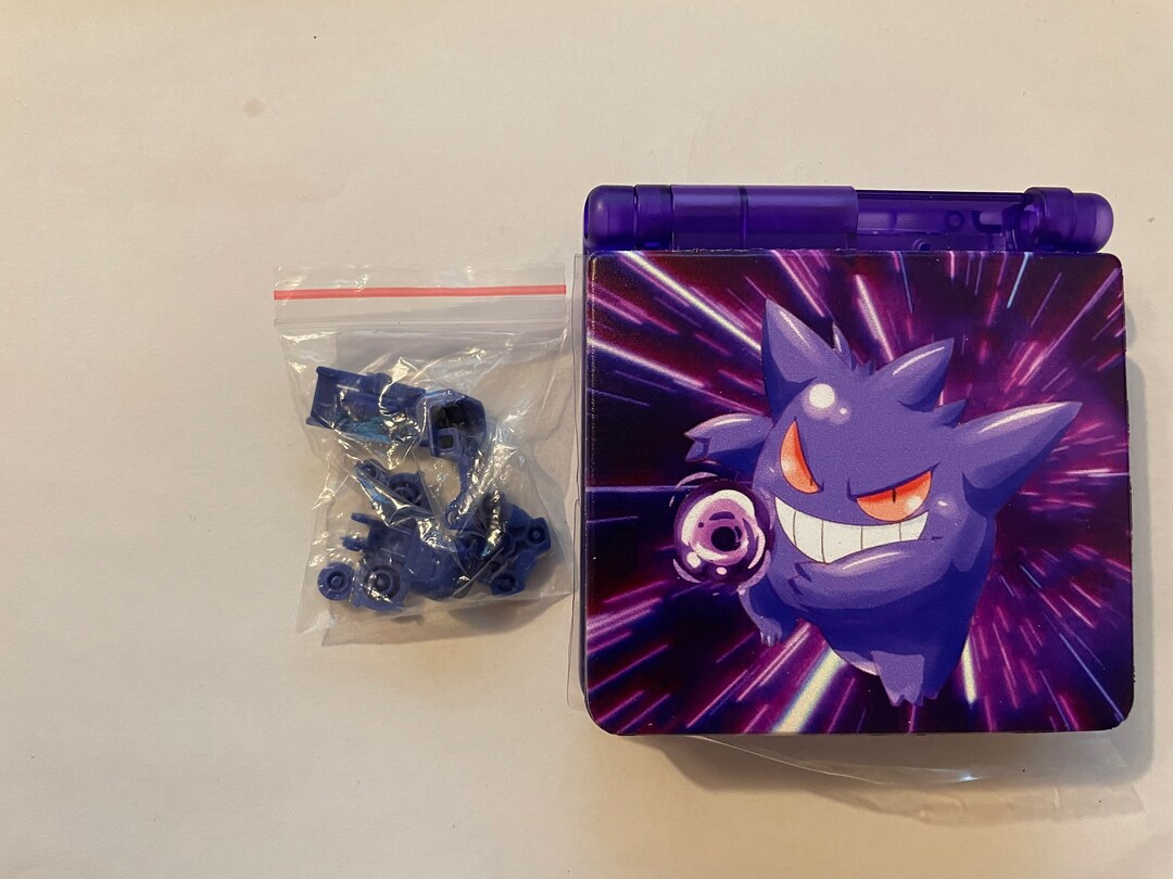 Custom Uv Printed Gengar GBA Sp Shell - Etsy