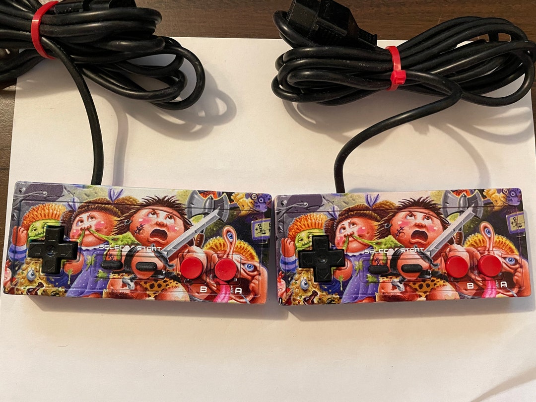 Unique Custom Garbage Pail Kids Controller Set ( 2 Controllers ) - Etsy