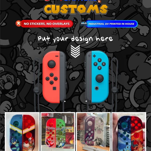 Custom Joycons - Etsy