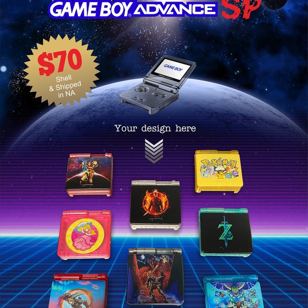 Uv Print Gba Shell - Etsy