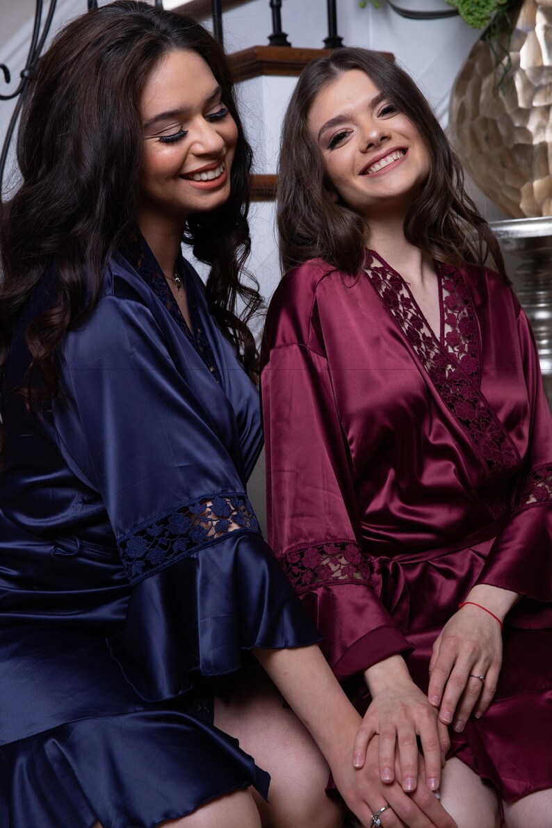 Emerald Sage Green Bridesmaid Robes Bridesmaid Gifts - Etsy