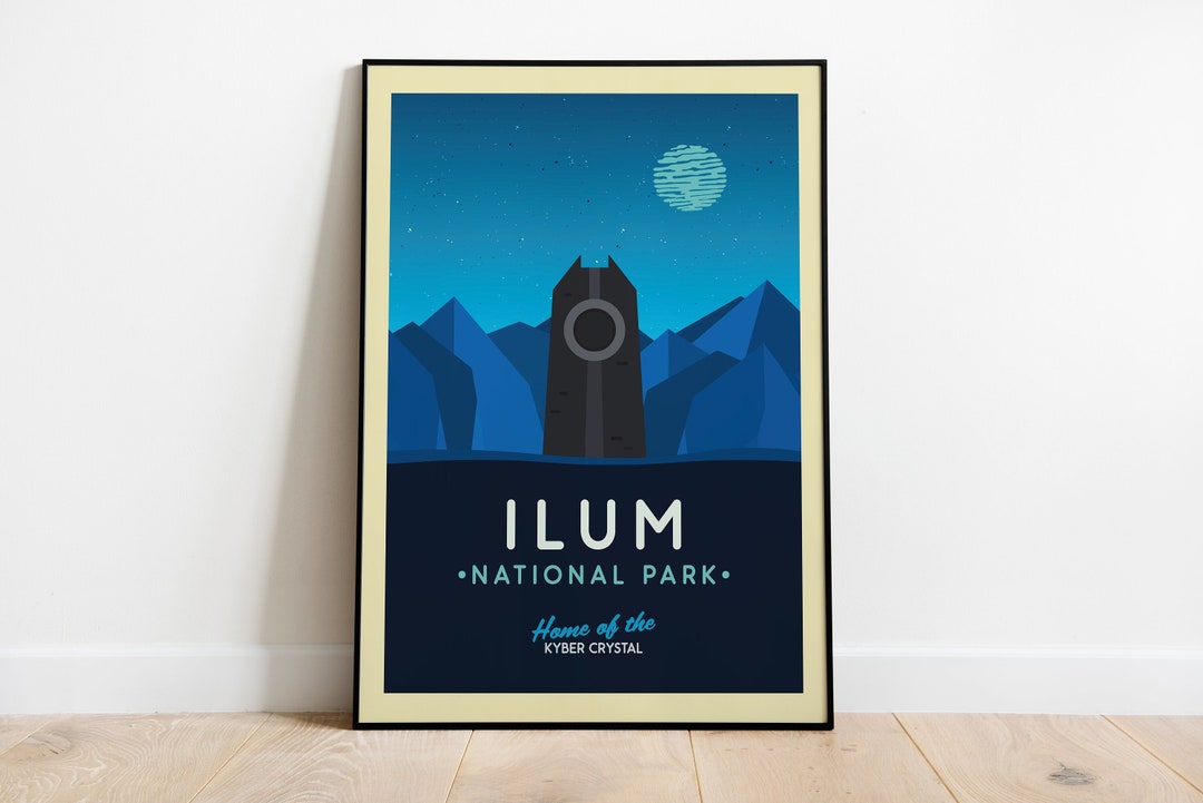 Star Wars Ilum Poster, Star Wars Posters, Star Wars Galaxy Posters ...