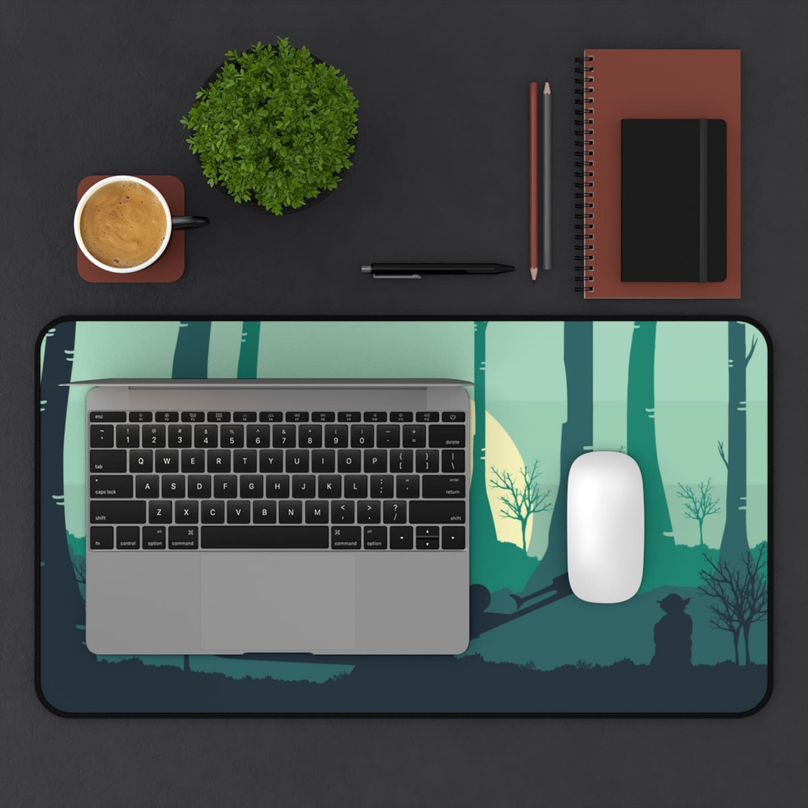 Star Wars Desk Mat | Dagobah Desk Mat | Star Wars Mouse Pad | Star Wars ...