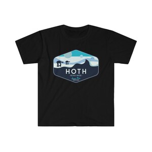 Star Wars T Shirt, Hoth T-shirt, Hoth Echo Base Tee, Star Wars Shirt ...