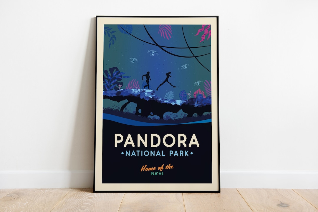 Avatar Poster, Avatar Pandora Art Print, Avatar the Way of Water Wall ...