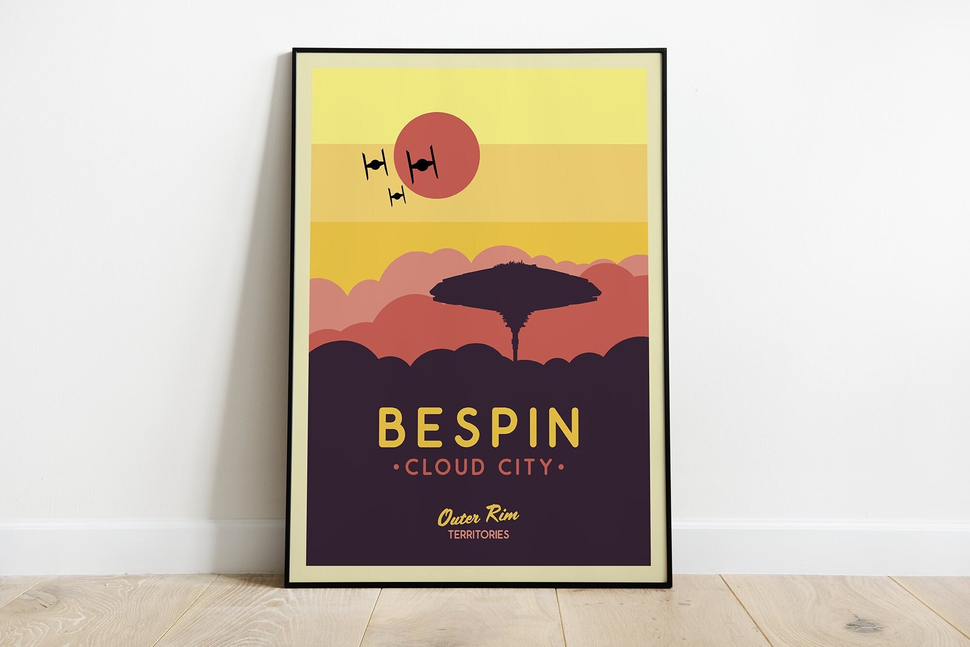 Star Wars Bespin Poster Star Wars Galaxy Poster Star Wars | Etsy