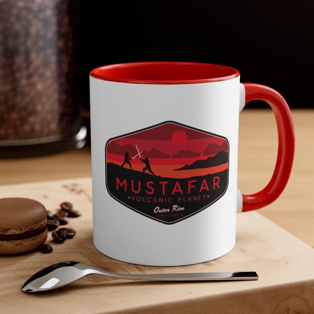 Star Wars Mug, Mustafar Mug, Mustafar Star Wars Mug, Star Wars Geek ...