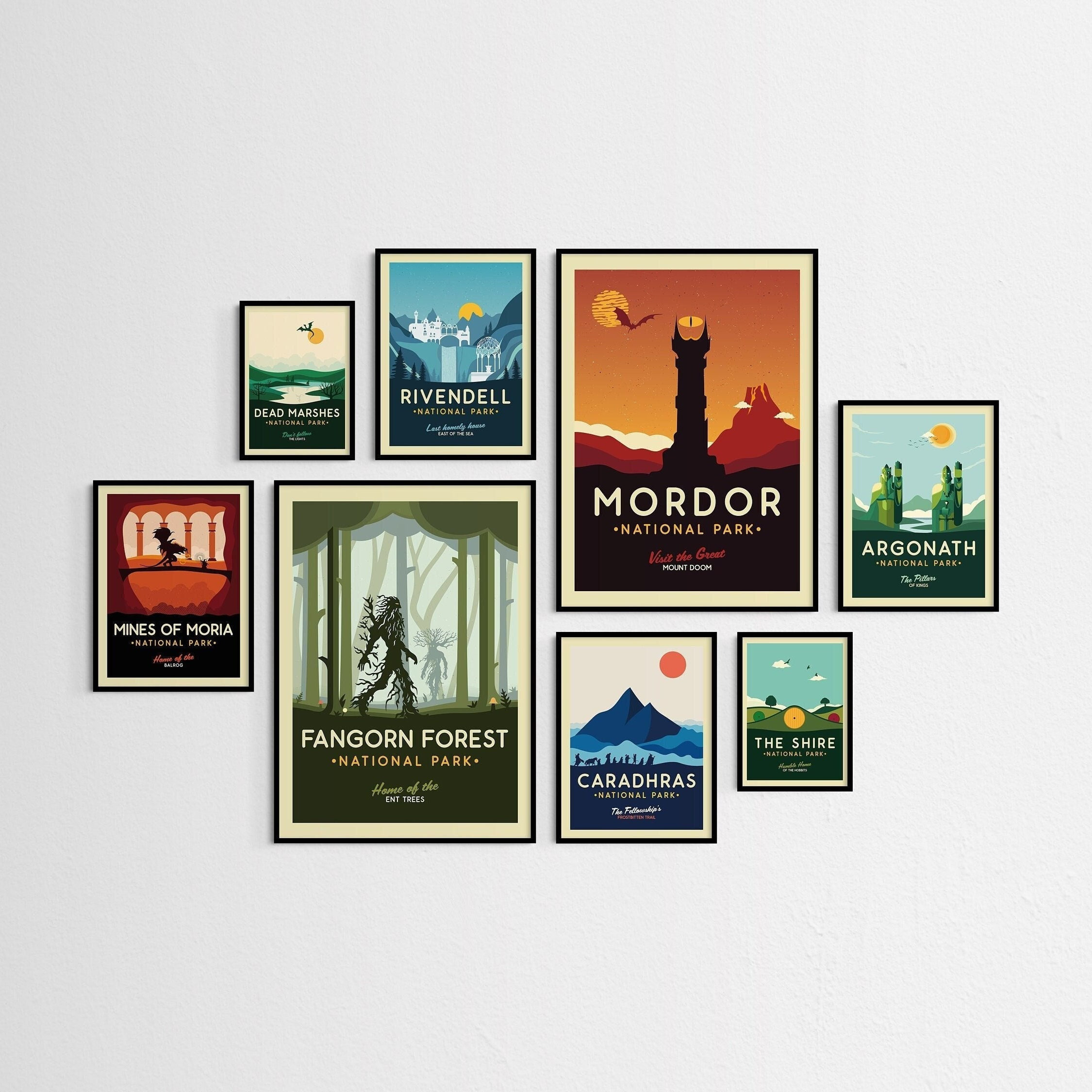Lord of the Rings Posters, Middle Earth Posters, LOTR Posters, LOTR ...