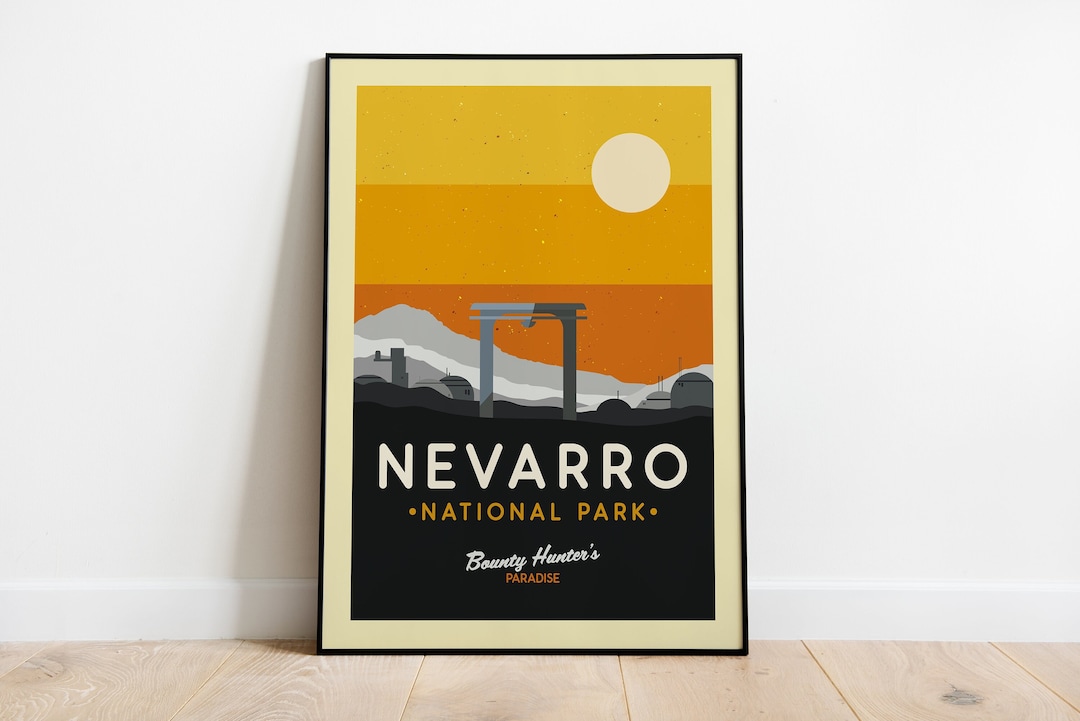 Star Wars Poster, Star Wars Nevarro Poster, Star Wars Galaxy Posters ...