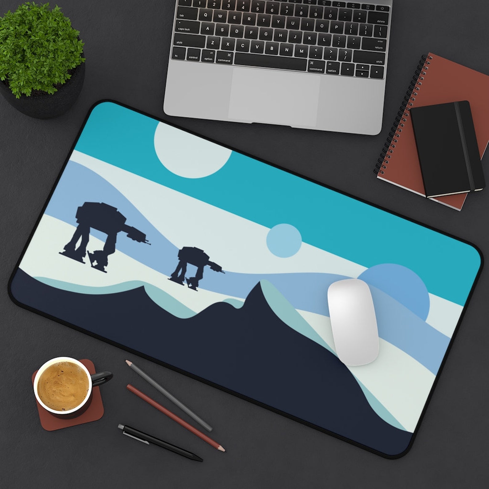 Star Wars Desk Mat | Hoth Desk Mat | Star Wars Mouse Pad | Star Wars ...