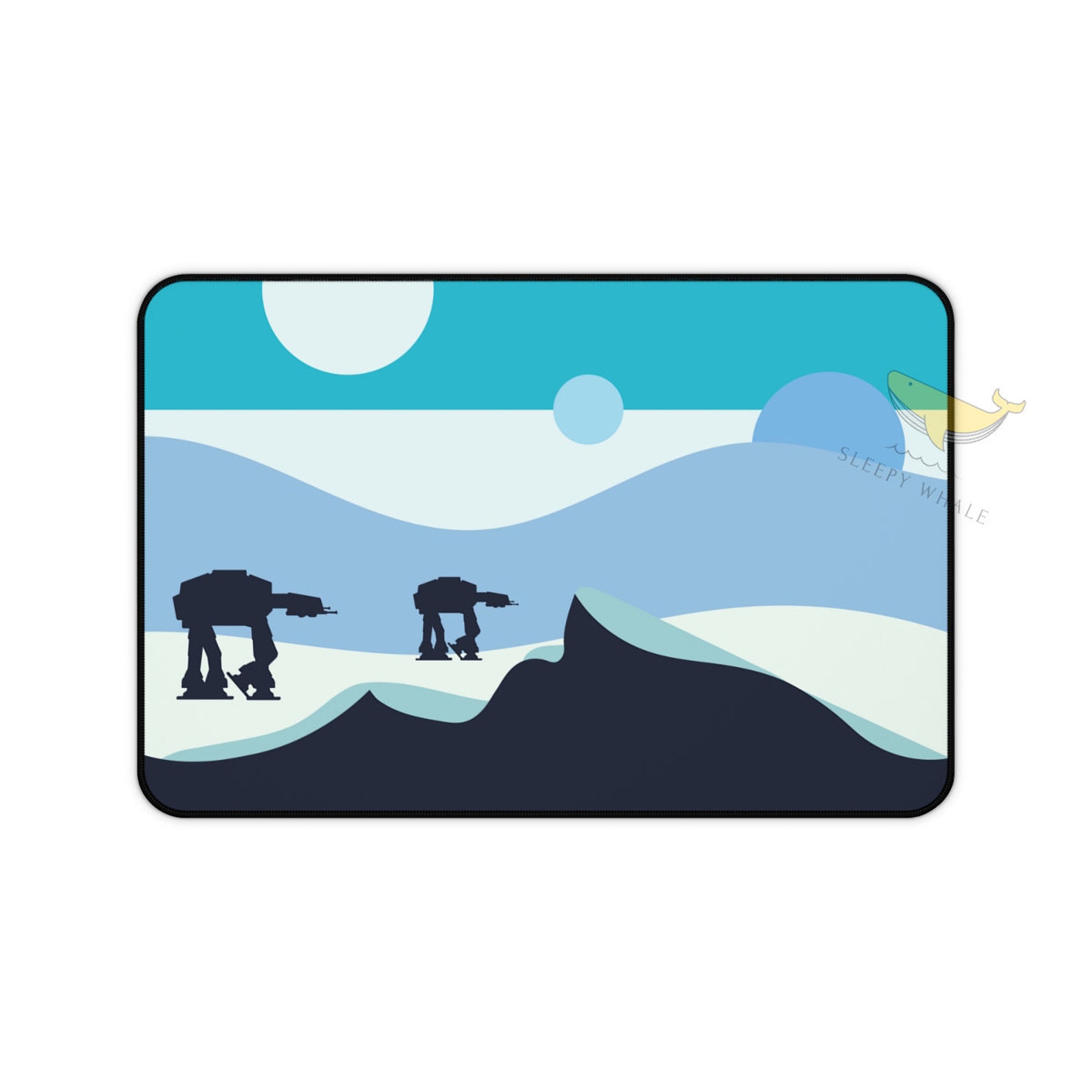 Star Wars Desk Mat Hoth Desk Mat Star Wars Mouse Pad - Etsy