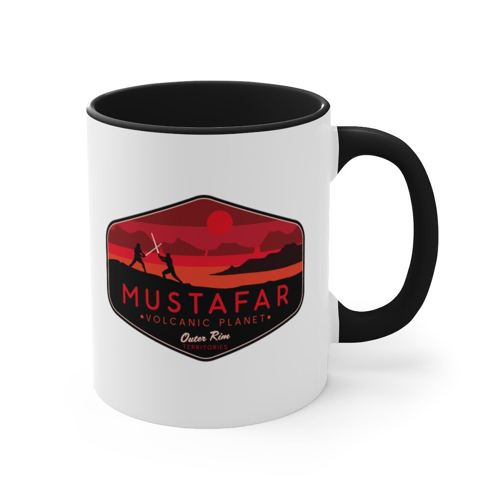 Star Wars Mug, Mustafar Mug, Mustafar Star Wars Mug, Star Wars Geek ...