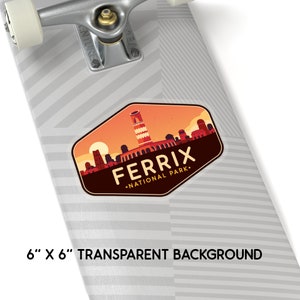 Star Wars Stickers, Ferrix National Park Sticker, Cassian Andor Sticker ...