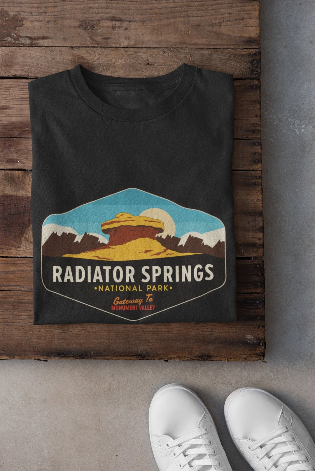 Disney Cars T-shirt, Radiator Springs National Park T-shirt, Pixar Cars ...