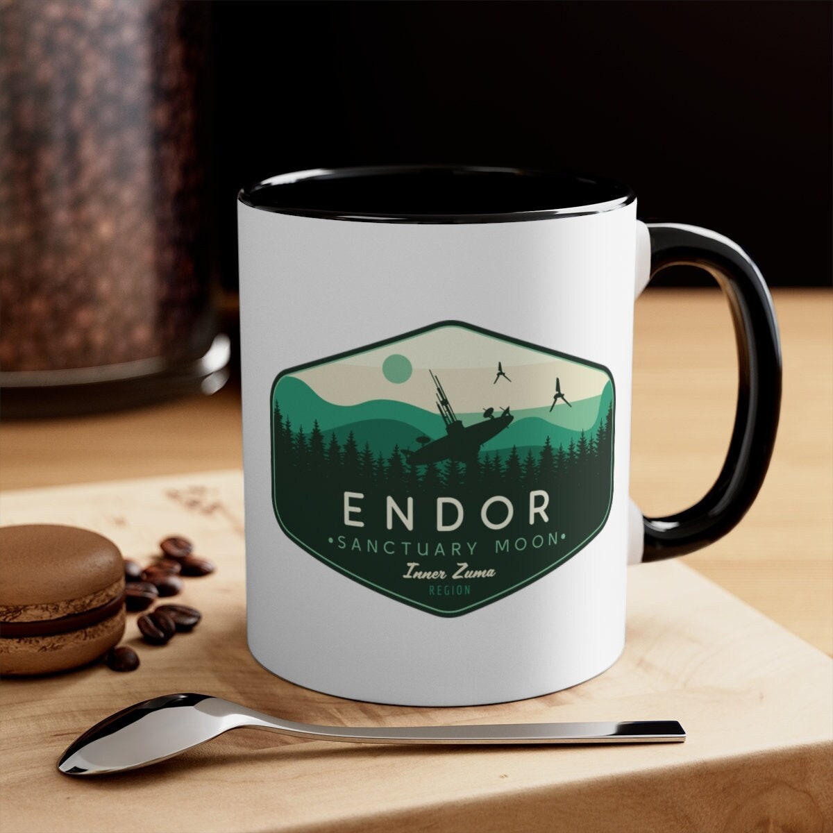 Star Wars Mug Endor Forest Mug Endor Star Wars Mug Star - Etsy