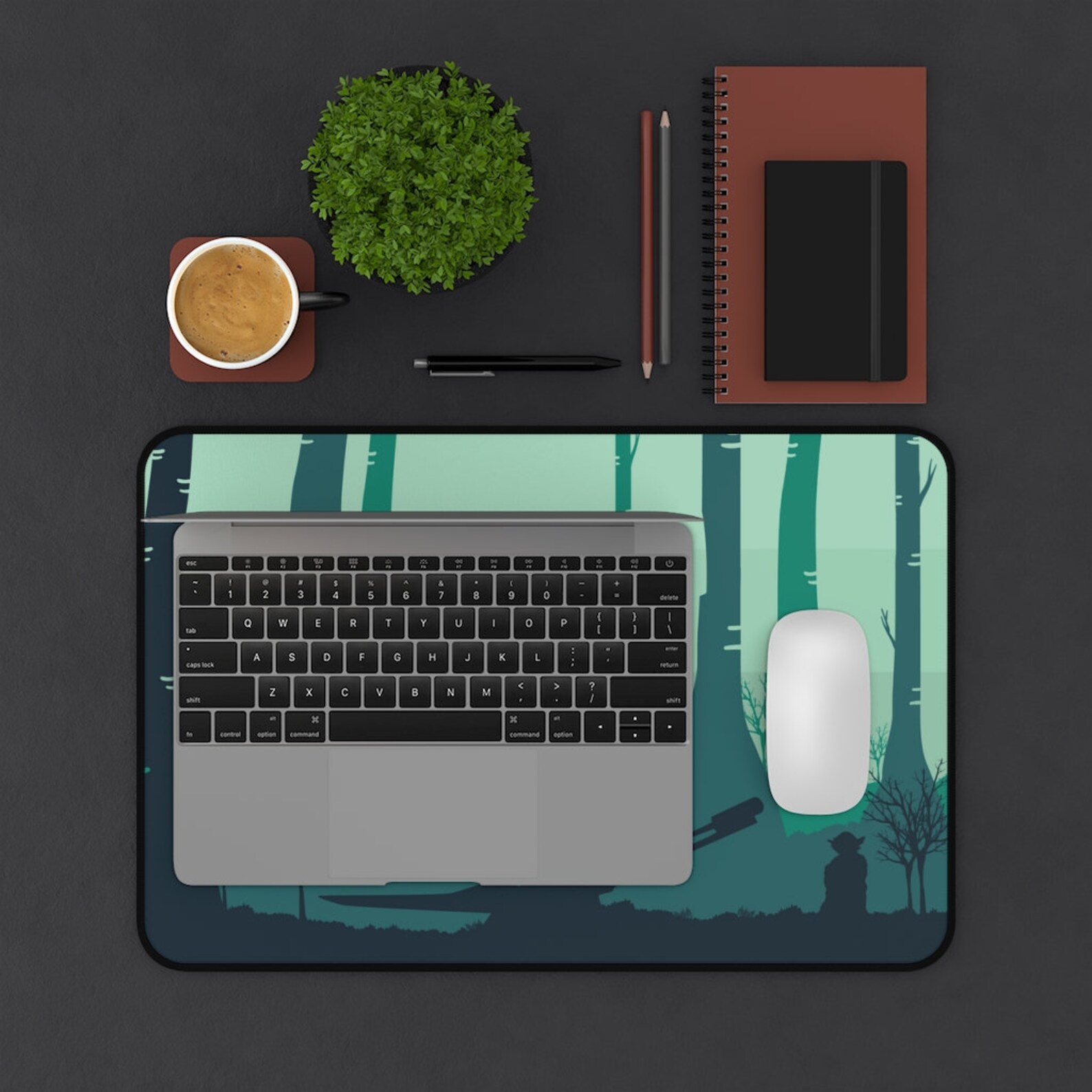 Star Wars Desk Mat | Dagobah Desk Mat | Star Wars Mouse Pad | Star Wars ...